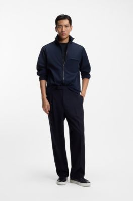 BOSS inner-monogram t-shirt in a cotton blend